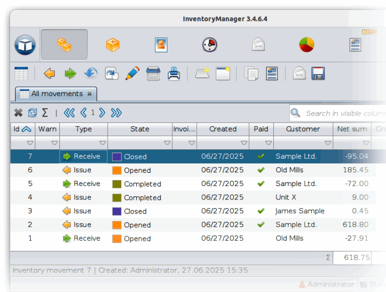 Inventory Management Software for Small Businesses – InventoryManager 3